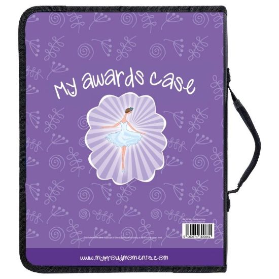 Starbrite Studios. Awards Display Case - Ballet - Purple